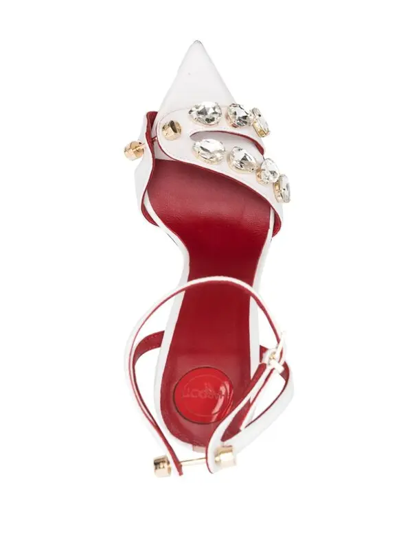 HARDOT Booty 120mm Crystal-embellished Sandals