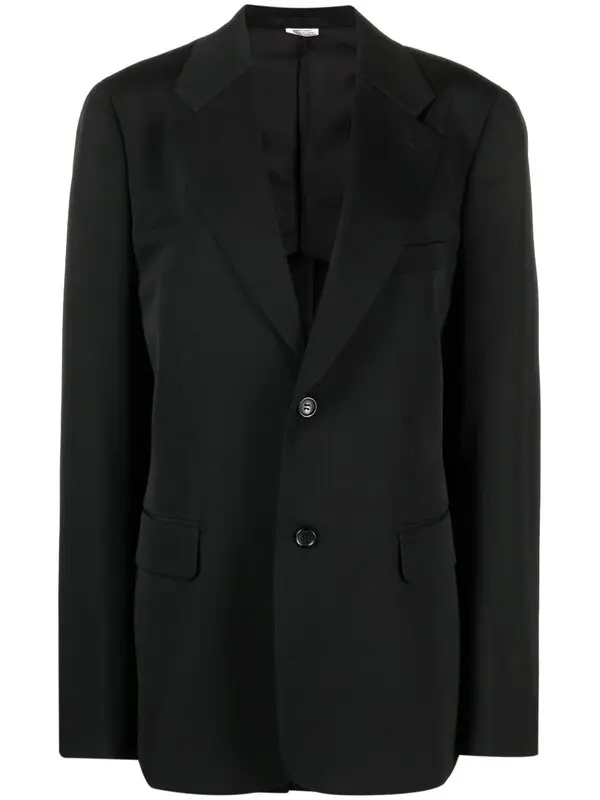 Comme Des Garçons Tailored Wool-blend Blazer
