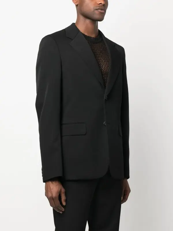 Comme Des Garçons Tailored Wool-blend Blazer