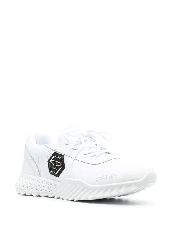 Philipp Plein Runner Hexagon Low-top Sneakers - White