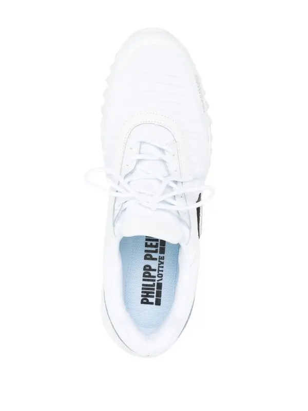 Philipp Plein Runner Hexagon Low-top Sneakers - White