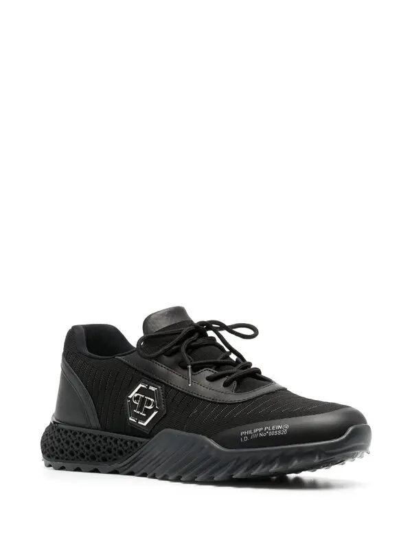 Philipp Plein Runner Hexagon Low-top Sneakers - Black