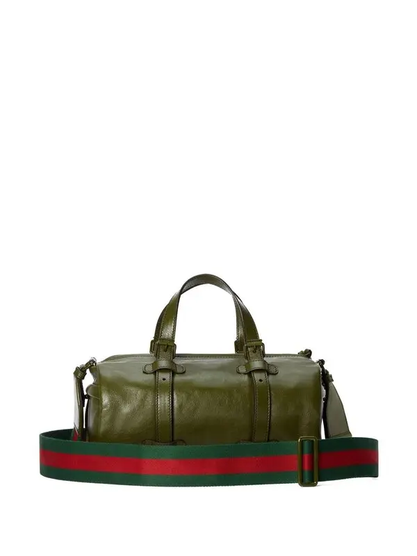 Gucci Double G Leather Duffle Bag