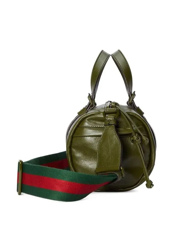 Gucci Double G Leather Duffle Bag
