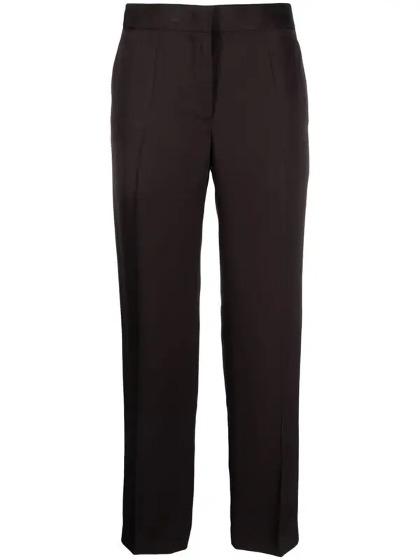 JIL SANDER Cropped Twill Trousers