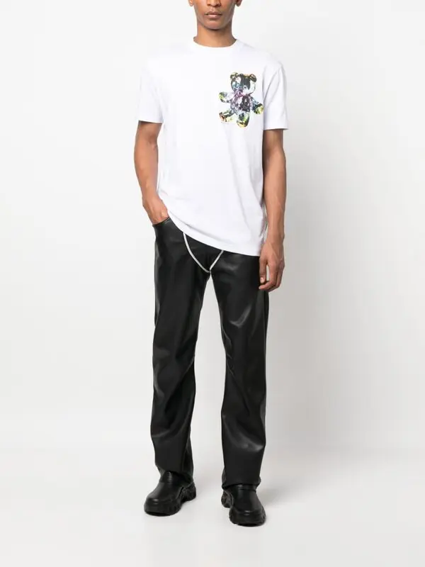 Philipp Plein Teddy Bear-print T-shirt - White