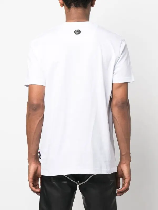 Philipp Plein Teddy Bear-print T-shirt - White