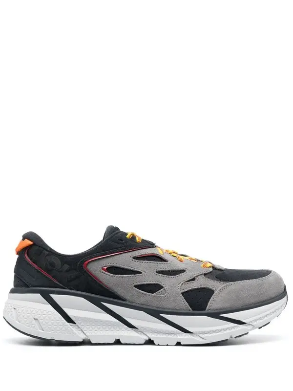 HOKA® Clifton L Panelled Low-top Sneakers - Black