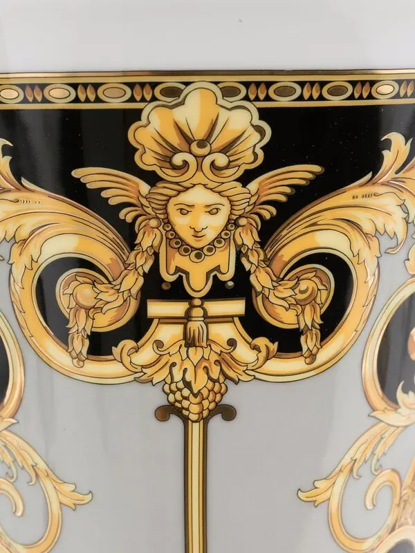 Versace Barocco-print Vase