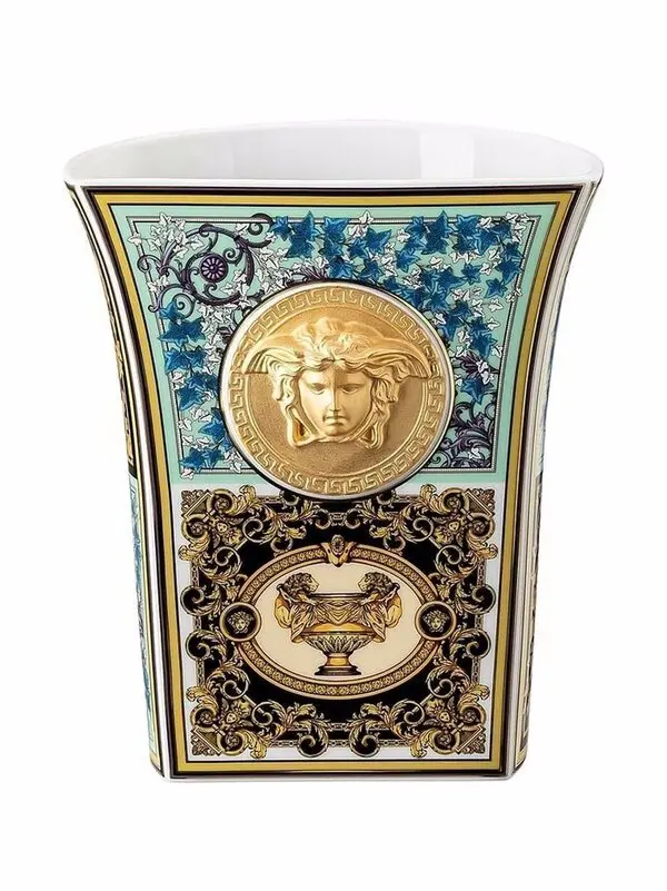 Versace Barocco-pattern Porcelain Vase
