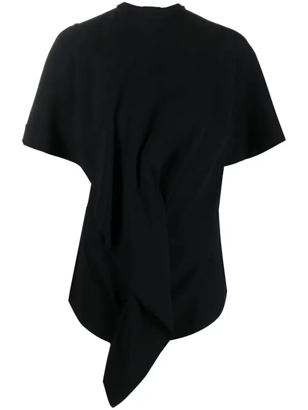 Colville Asymmetric Draped Top