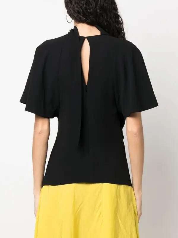 Colville Asymmetric Draped Top