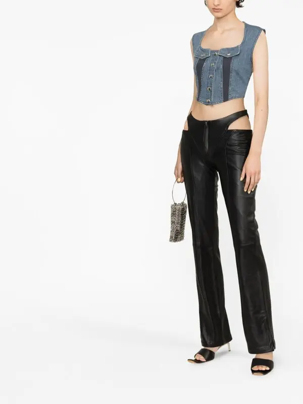 AMBUSH Bustier Denim Vest