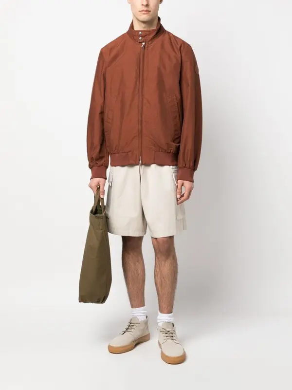 Woolrich Long-sleeve Cotton Bomber Jacket