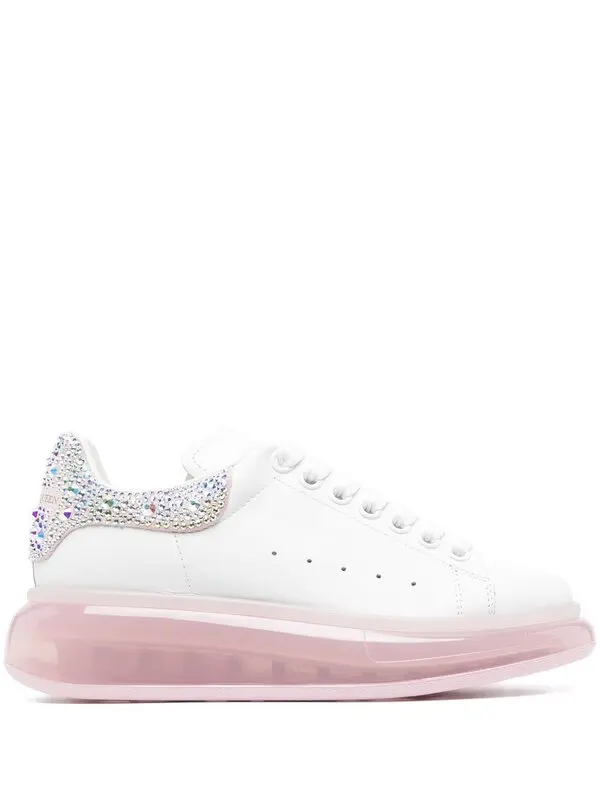Alexander McQueen Crystal-embellished Overiszed Sneakers