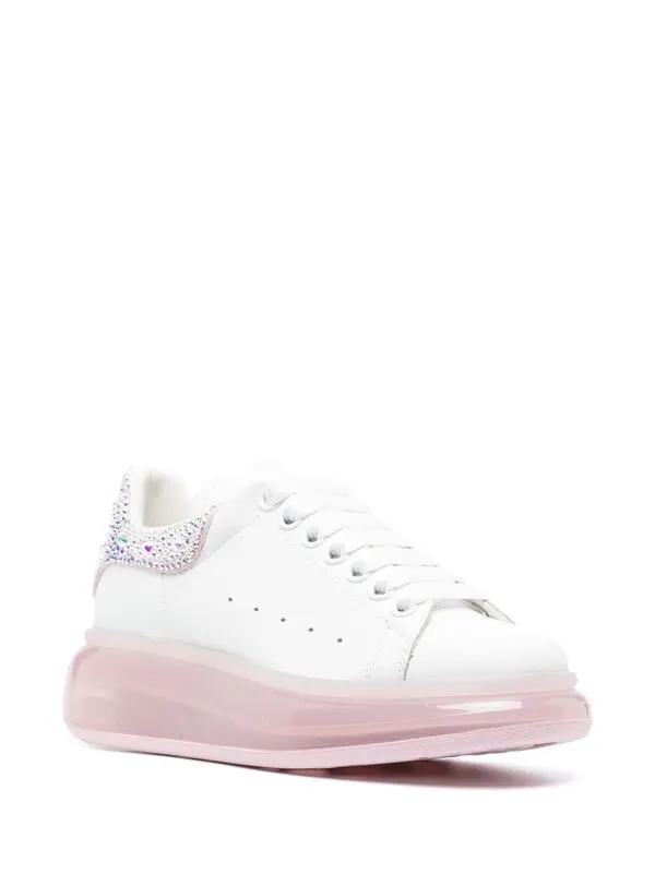 Alexander McQueen Crystal-embellished Overiszed Sneakers