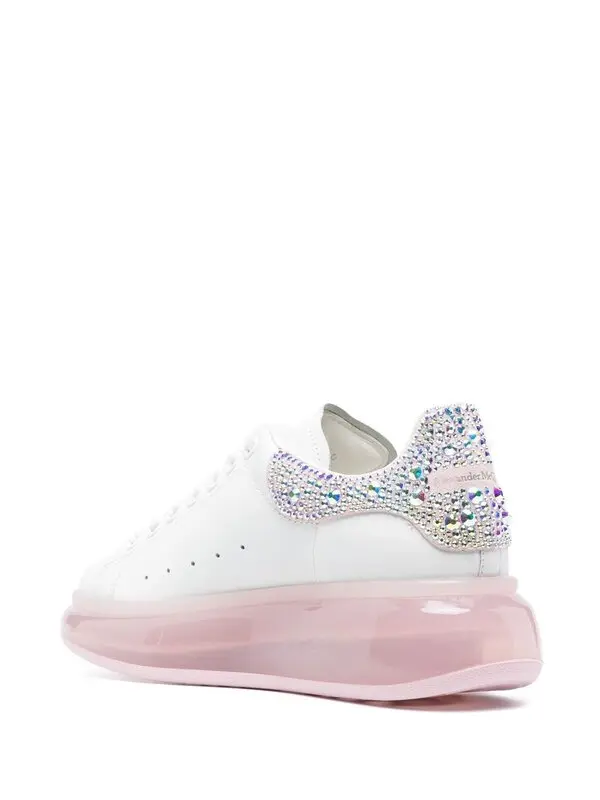 Alexander McQueen Crystal-embellished Overiszed Sneakers