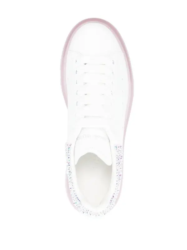 Alexander McQueen Crystal-embellished Overiszed Sneakers