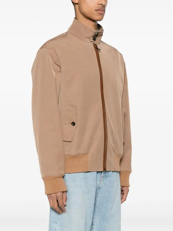 Gucci Gg Supreme-canvas Reversible Jacket - Brown