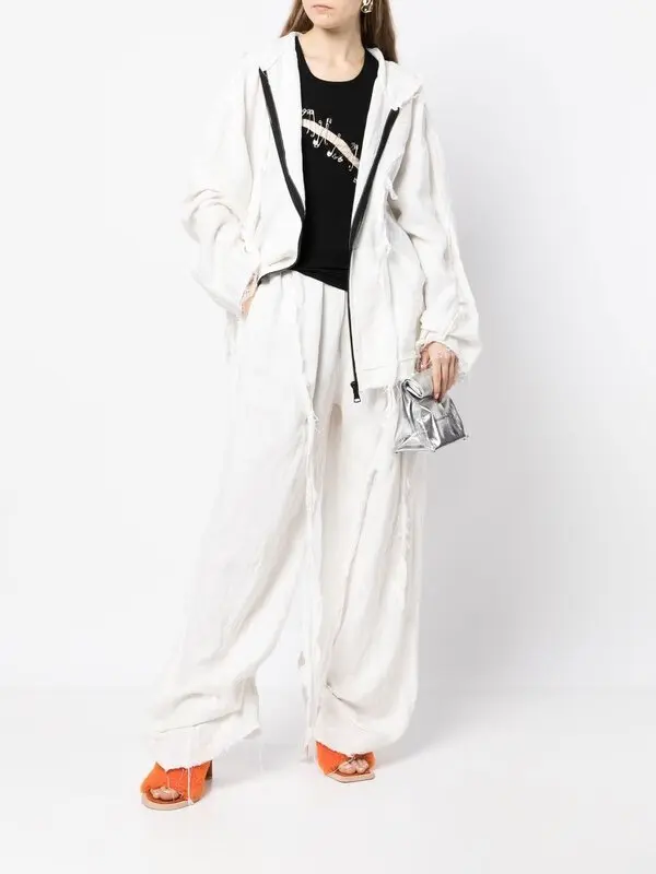 Natasha Zinko Cut-Out Afety-Pin Detail Vet - Black | Editorialist