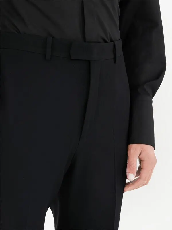 FERRAGAMO Tailored Trousers With Satin Inserts