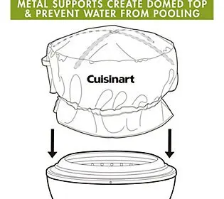 CUISINART Cleanburn Fire Pit Cover