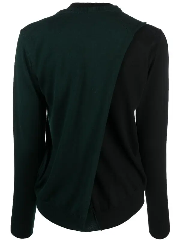 Colville Long-sleeve Knitted Wool Top