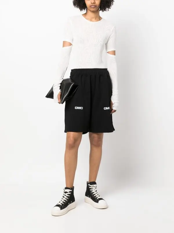 OMC Logo-print Track Shorts