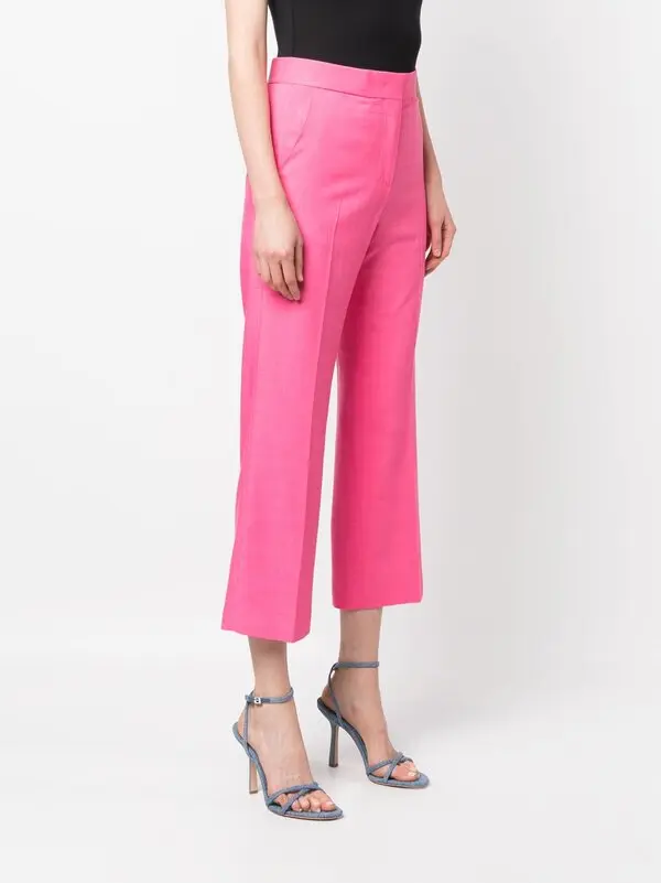 MSGM High-waist Cropped Trousers