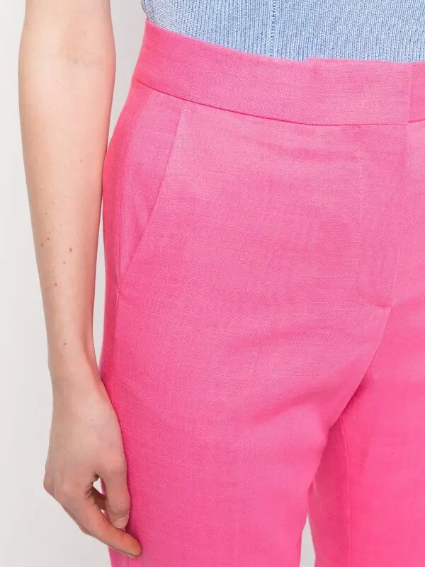 MSGM High-waist Cropped Trousers