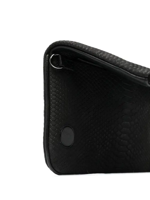 Zadig&Voltaire Crocodile-embossed Crossbody Bag - Black