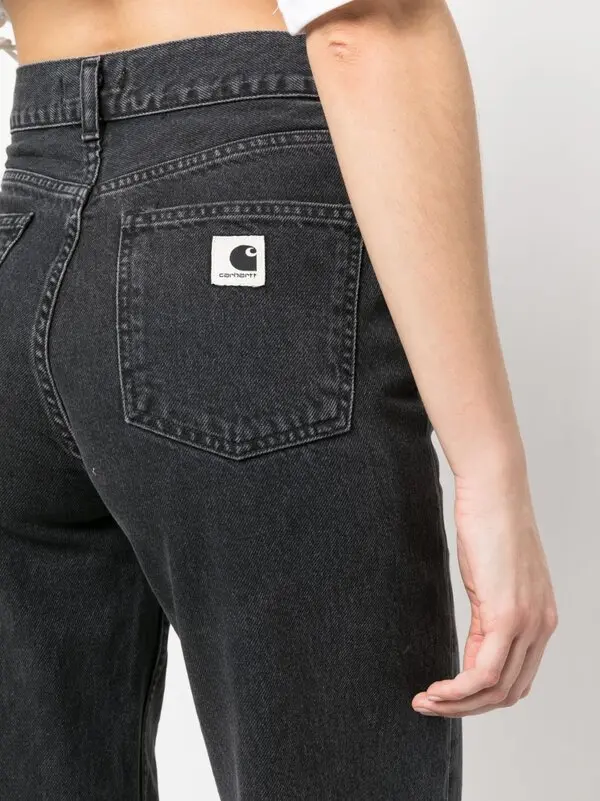 Carhartt Work In Progress Jane Straight-leg Jeans - Black