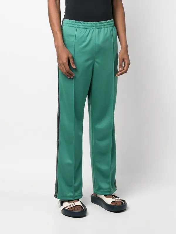 Needles Side Stripe Track Pants - Green