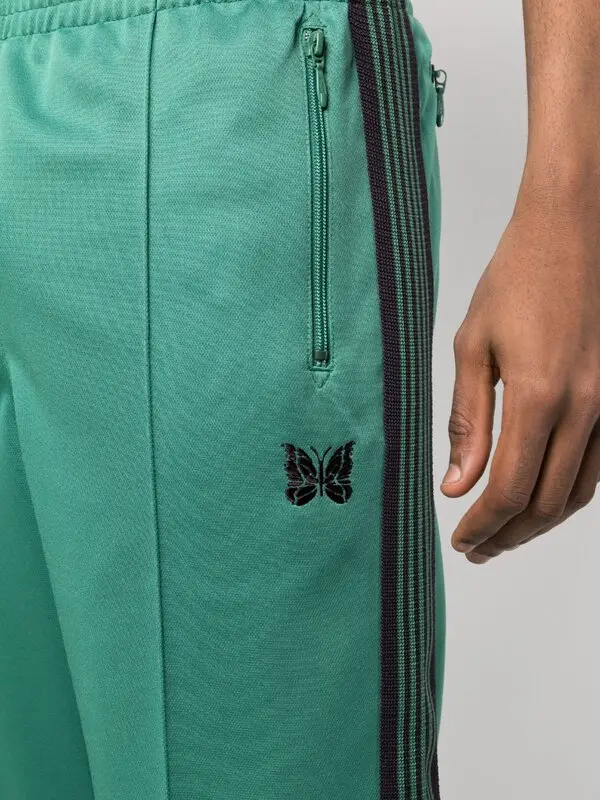 Needles Side Stripe Track Pants - Green