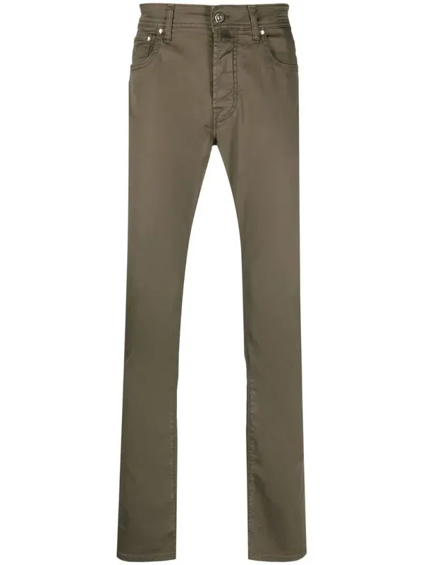 Jacob Cohen Tapered-leg Trousers - Green