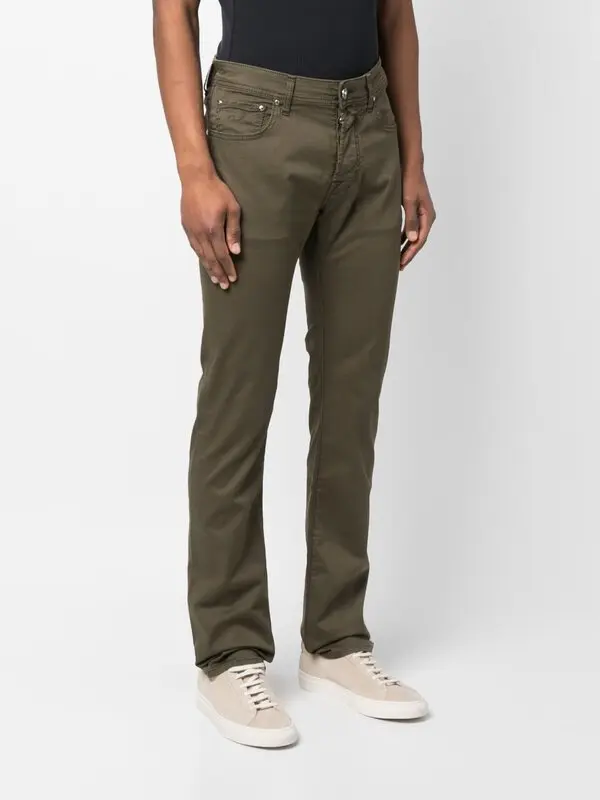 Jacob Cohen Tapered-leg Trousers - Green