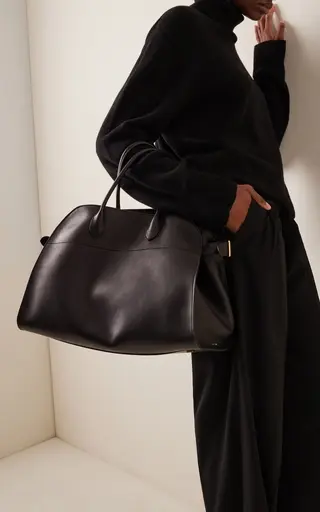 THE ROW Margaux 15 Leather Tote Bag