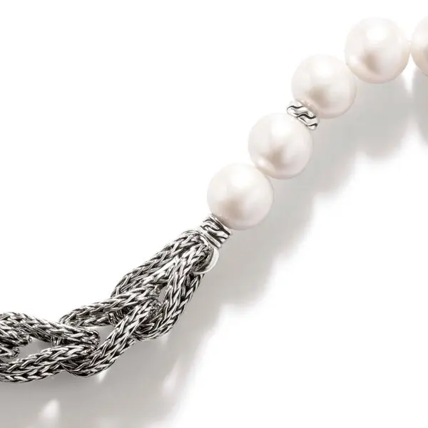 John Hardy Surf Bracelet With Pearls