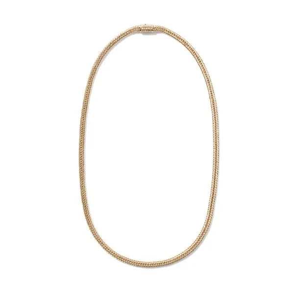 John Hardy Icon Chevron Chain Necklace 4.5mm - Gold