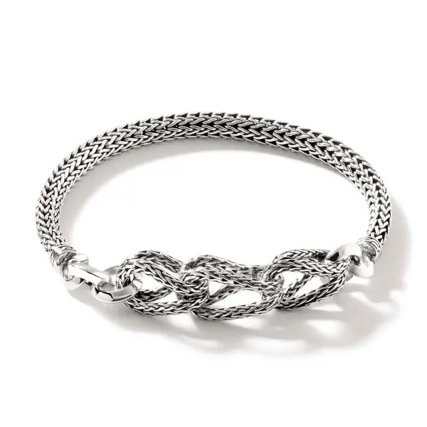 John Hardy Surf Bracelet 5mm - Sterling Silver