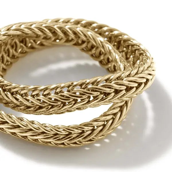 John Hardy Icon Chevron Crossover Ring