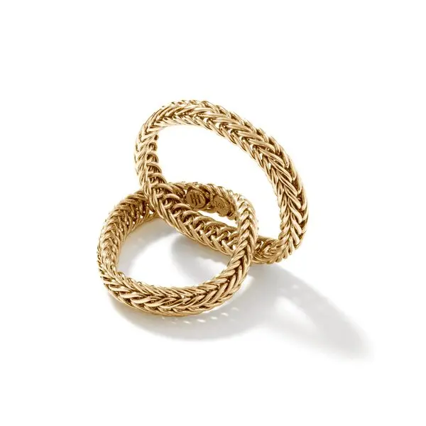 John Hardy Icon Chevron Crossover Ring