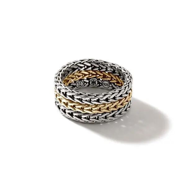 John Hardy Icon Chain Link Ring - Silver
