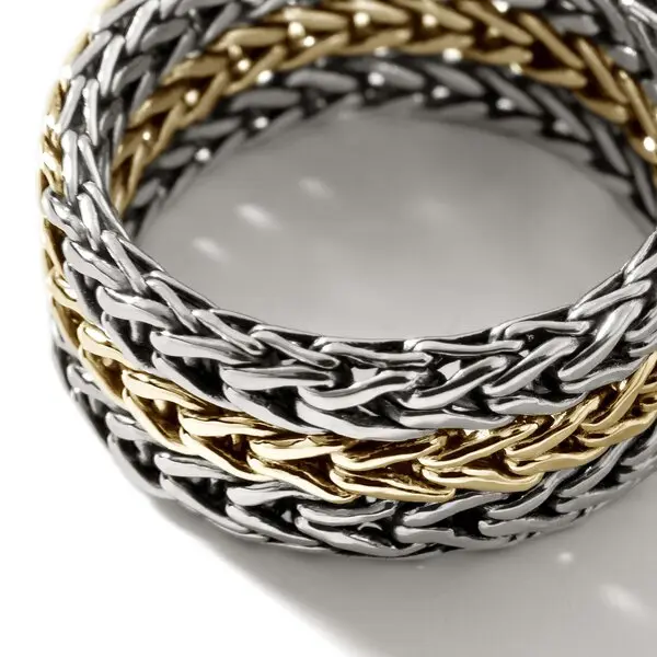 John Hardy Icon Chain Link Ring - Silver