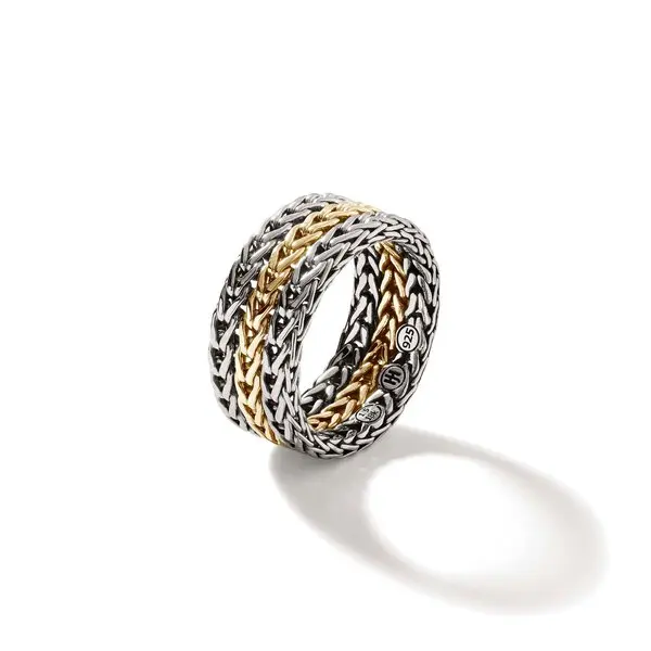 John Hardy Icon Chain Link Ring - Silver