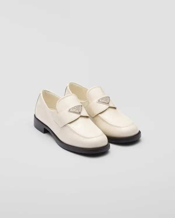 Prada Patent-leather Loafers