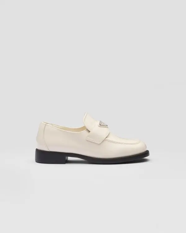 Prada Patent-leather Loafers