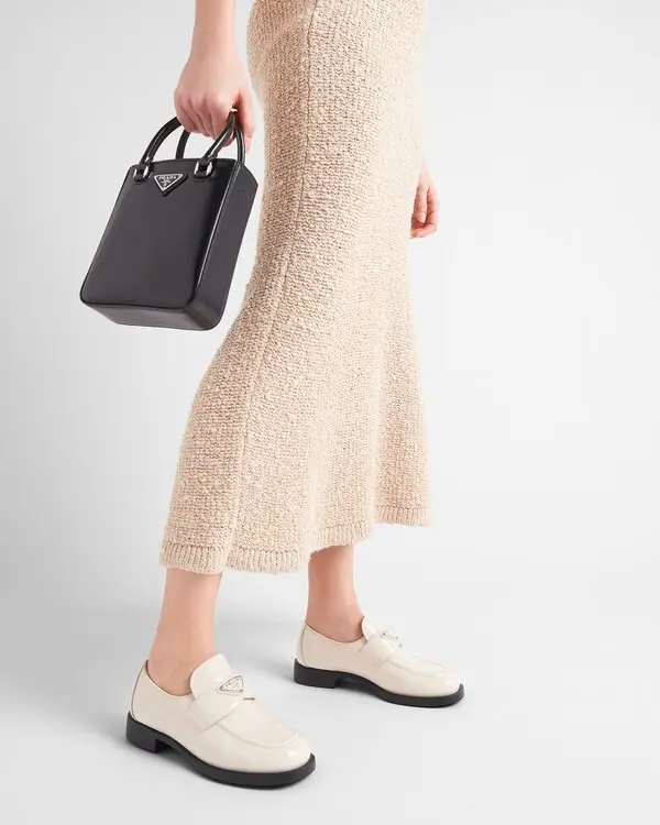 Prada Patent-leather Loafers