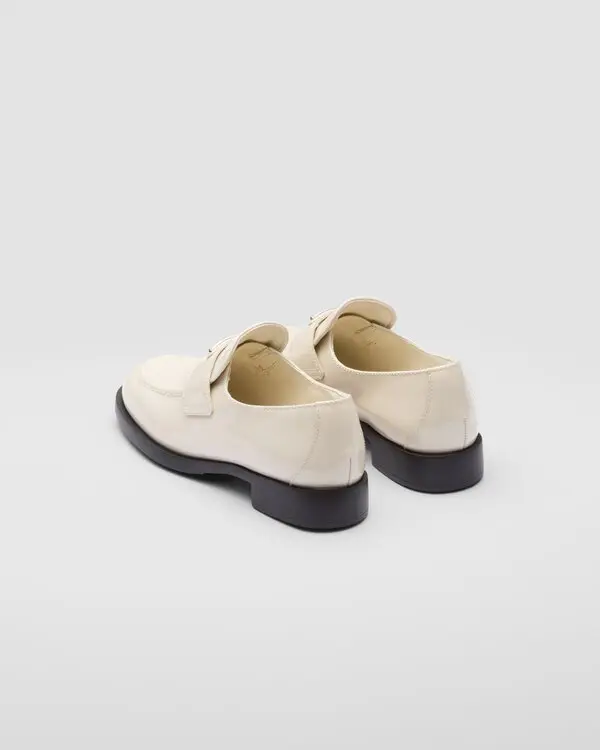 Prada Patent-leather Loafers