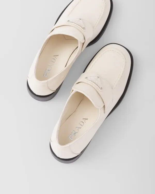 Prada Patent-leather Loafers